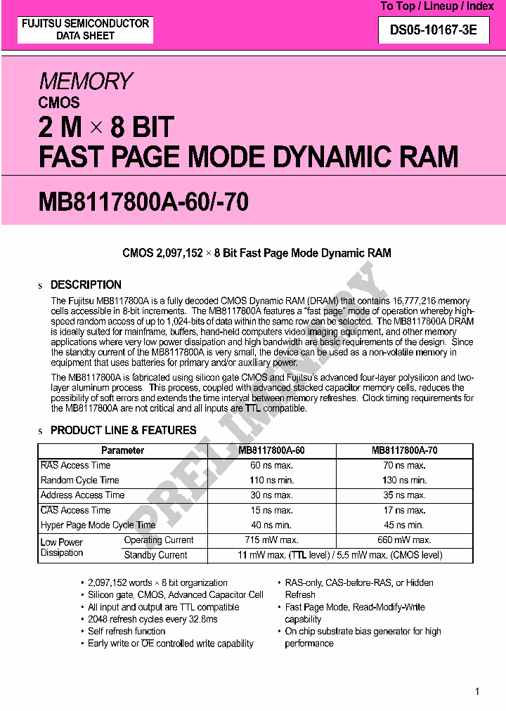 MB8117800A_411080.PDF Datasheet Download --- IC-ON-LINE