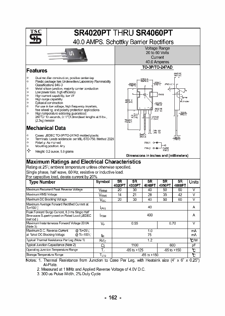 SR4030PT_403729.PDF Datasheet Download --- IC-ON-LINE