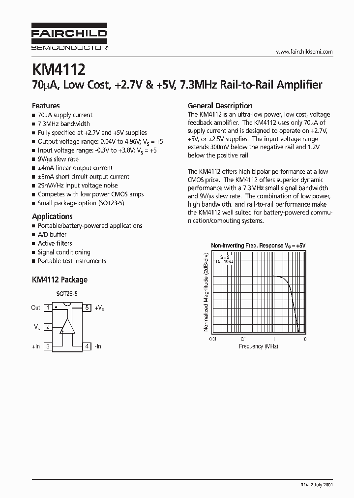 KM4112_474903.PDF Datasheet Download --- IC-ON-LINE