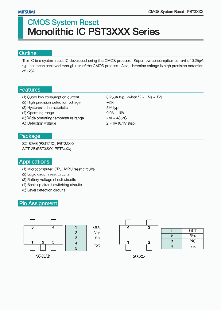 PST3121_415136.PDF Datasheet Download --- IC-ON-LINE