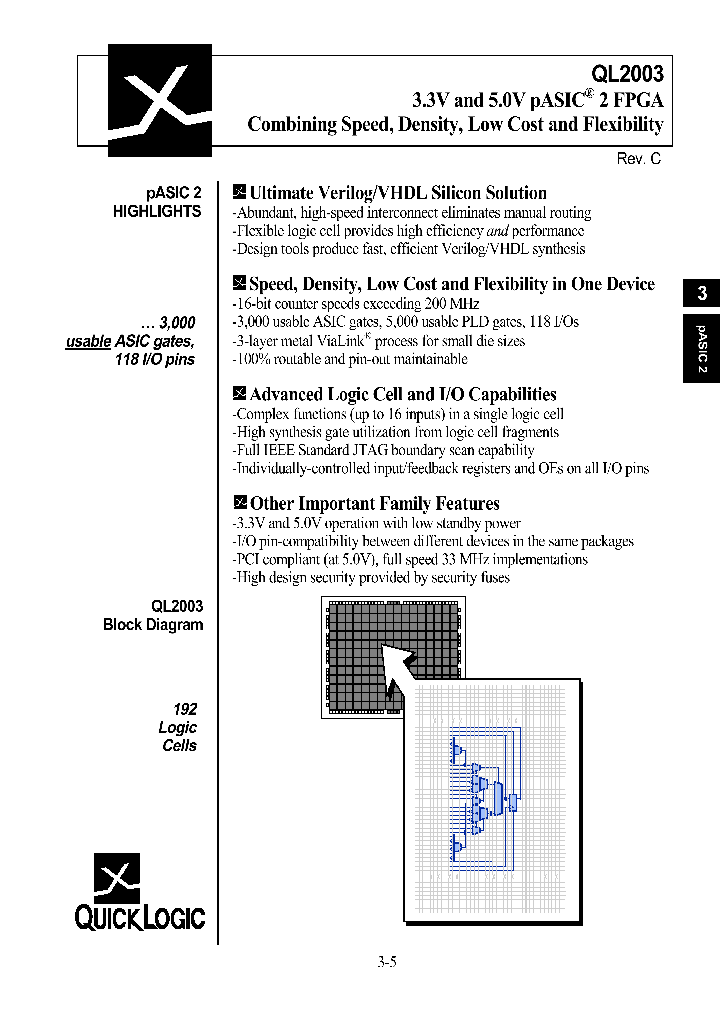 QL2003_473939.PDF Datasheet Download --- IC-ON-LINE