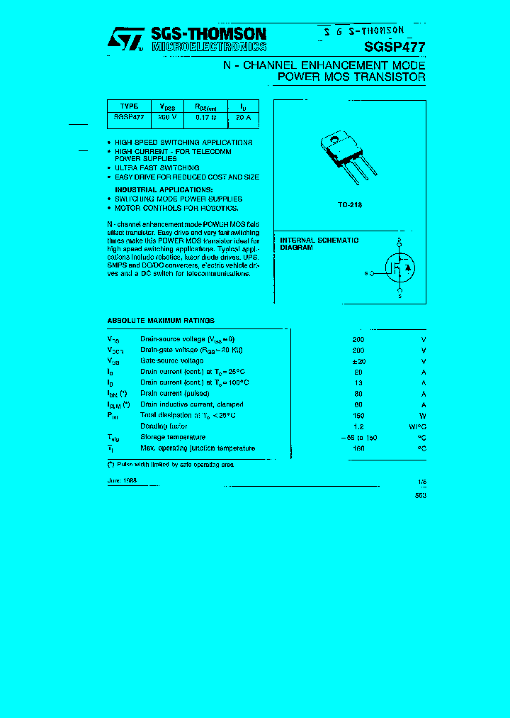 SGSP477_457392.PDF Datasheet Download --- IC-ON-LINE