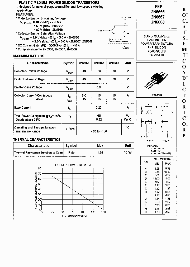 2N6666_543058.PDF Datasheet Download --- IC-ON-LINE