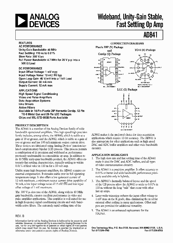 5962-89641012A_512708.PDF Datasheet Download --- IC-ON-LINE