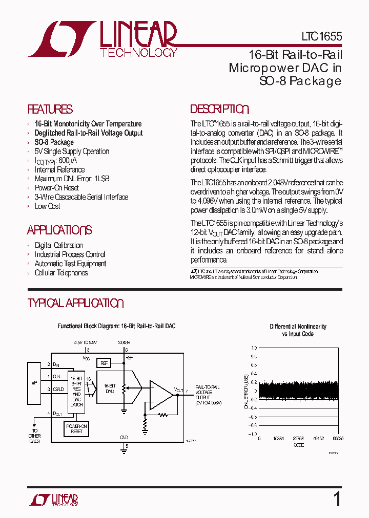LTC1655CS8_513977.PDF Datasheet Download --- IC-ON-LINE