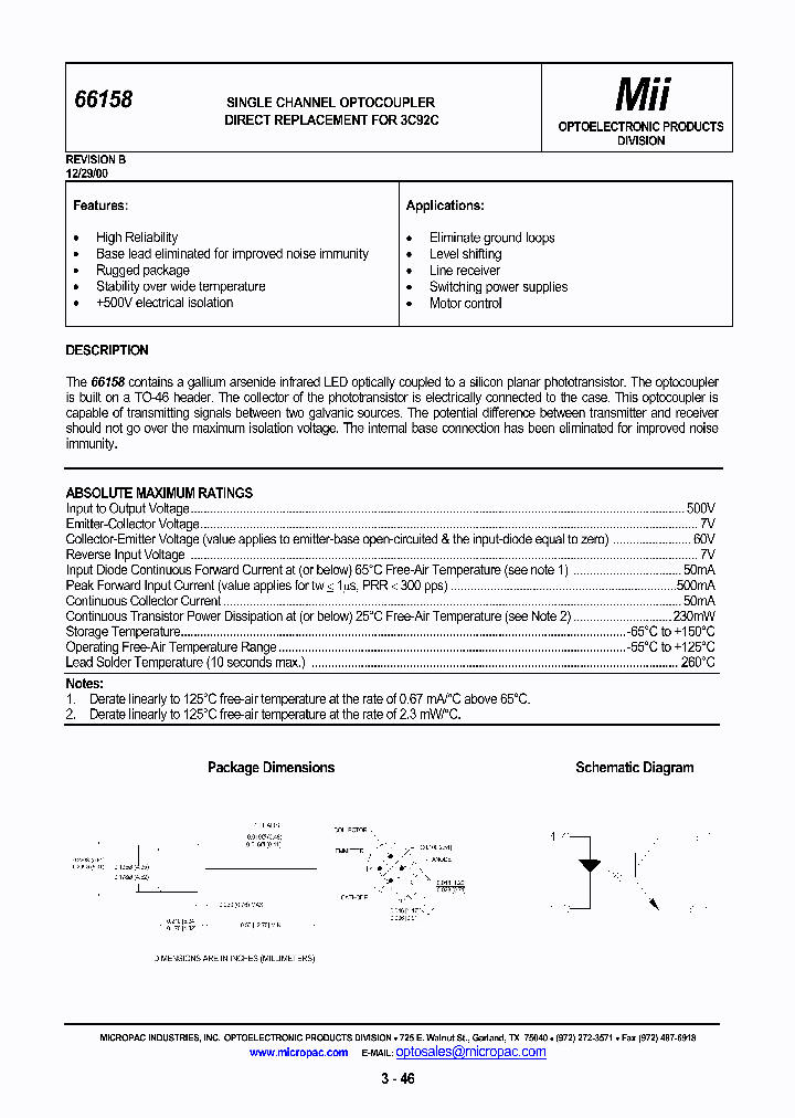 66158-011_740298.PDF Datasheet Download --- IC-ON-LINE