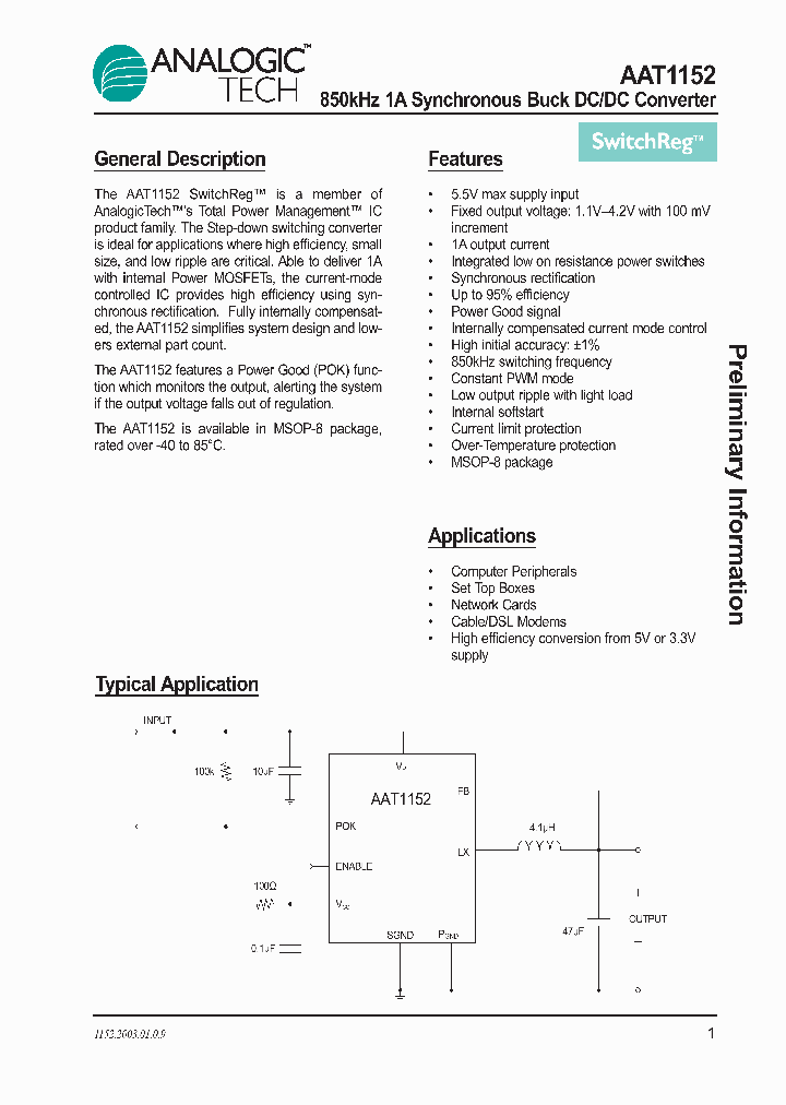 AAT1152IKS-18-T1_759847.PDF Datasheet Download --- IC-ON-LINE
