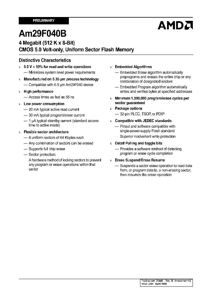 AM29F040B_565462.PDF Datasheet Download --- IC-ON-LINE