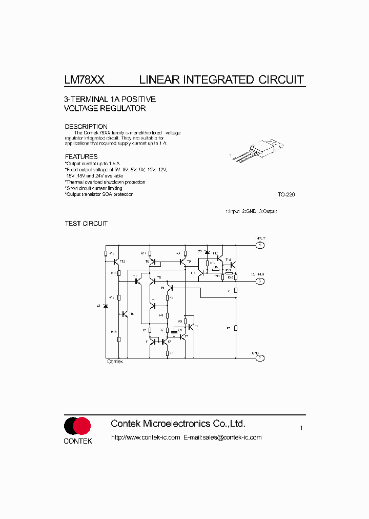 LM78XX_728840.PDF Datasheet Download --- IC-ON-LINE
