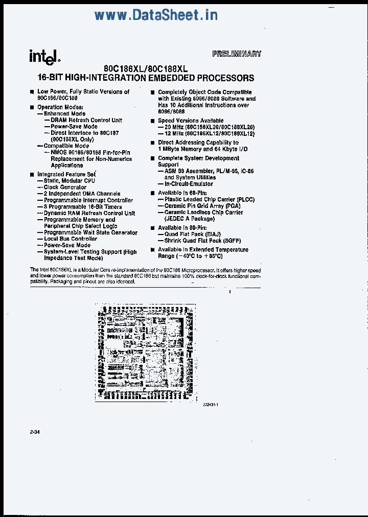 N80C188XL_614173.PDF Datasheet Download --- IC-ON-LINE