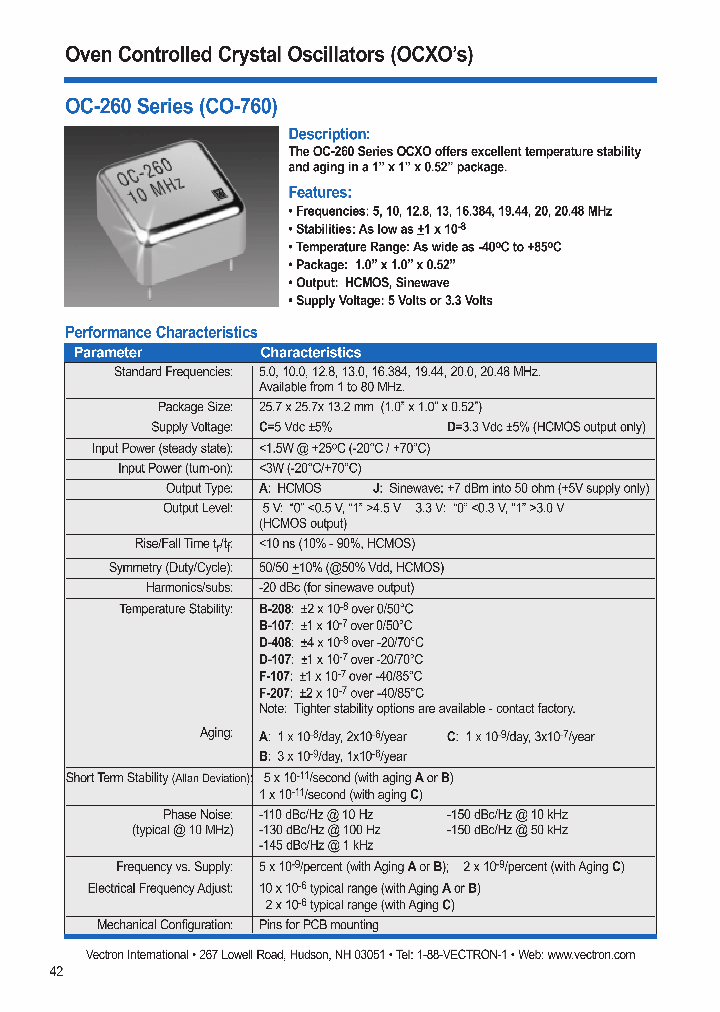 OC-260-DJF-207CA-20_560121.PDF Datasheet Download --- IC-ON-LINE