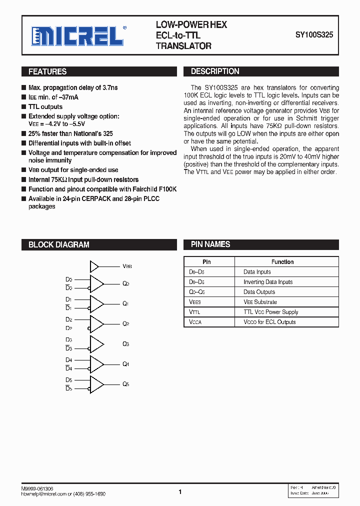 TRANSLATOR_600050.PDF Datasheet Download --- IC-ON-LINE