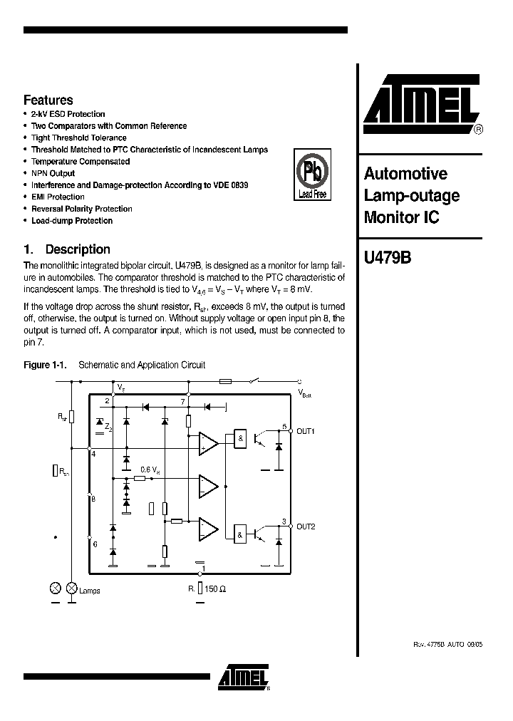 U479B07_748454.PDF Datasheet Download --- IC-ON-LINE