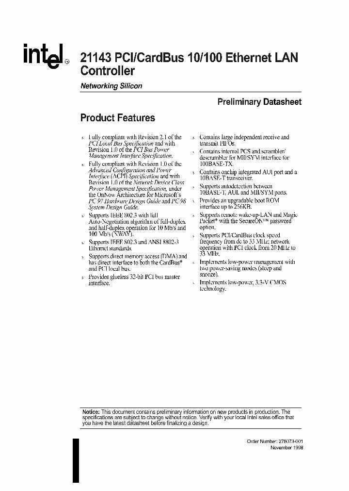 21143_1016780.PDF Datasheet Download --- IC-ON-LINE