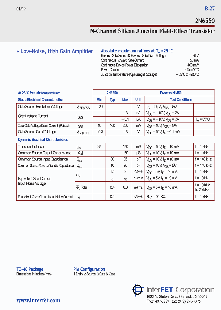 2N6550_947684.PDF Datasheet Download --- IC-ON-LINE