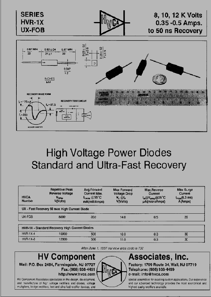 HVR-1X-3_929296.PDF Datasheet Download --- IC-ON-LINE
