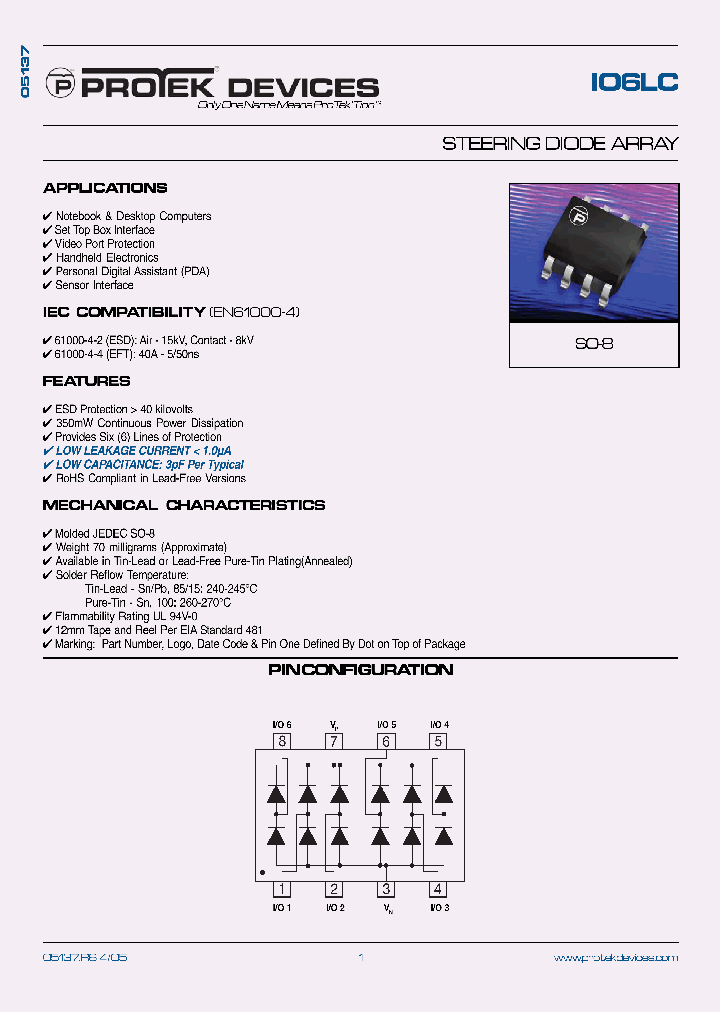 IO6LC_734027.PDF Datasheet Download --- IC-ON-LINE