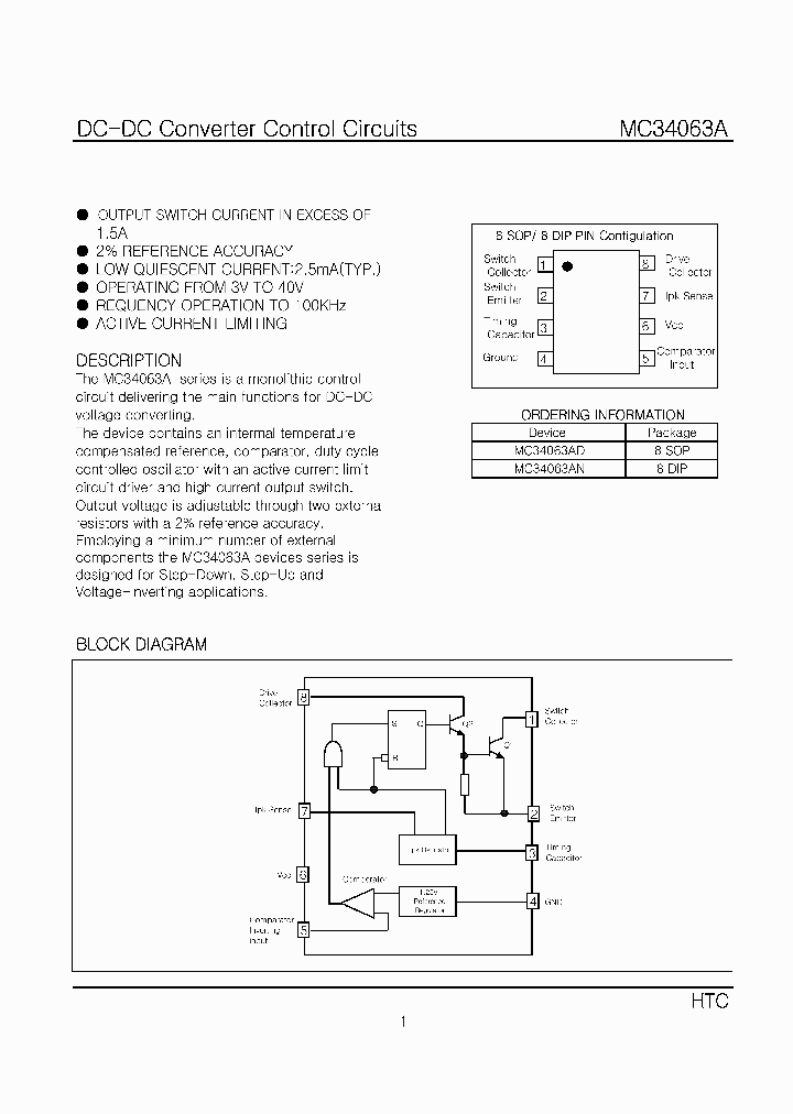 MC34063A_766684.PDF Datasheet Download --- IC-ON-LINE