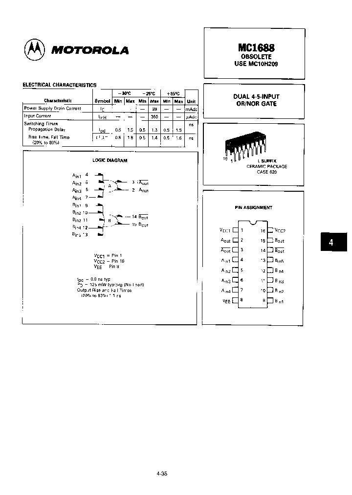 MC1688_790769.PDF Datasheet Download --- IC-ON-LINE