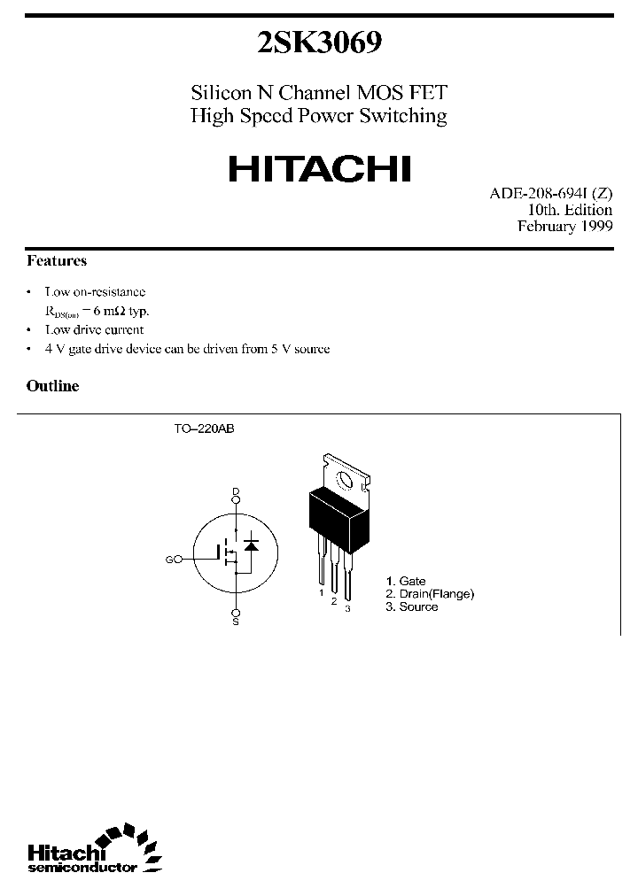 2SK30_1022820.PDF Datasheet Download --- IC-ON-LINE
