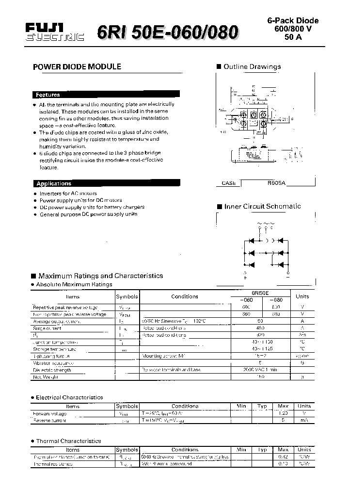 6RI50E-080_1040429.PDF Datasheet Download --- IC-ON-LINE