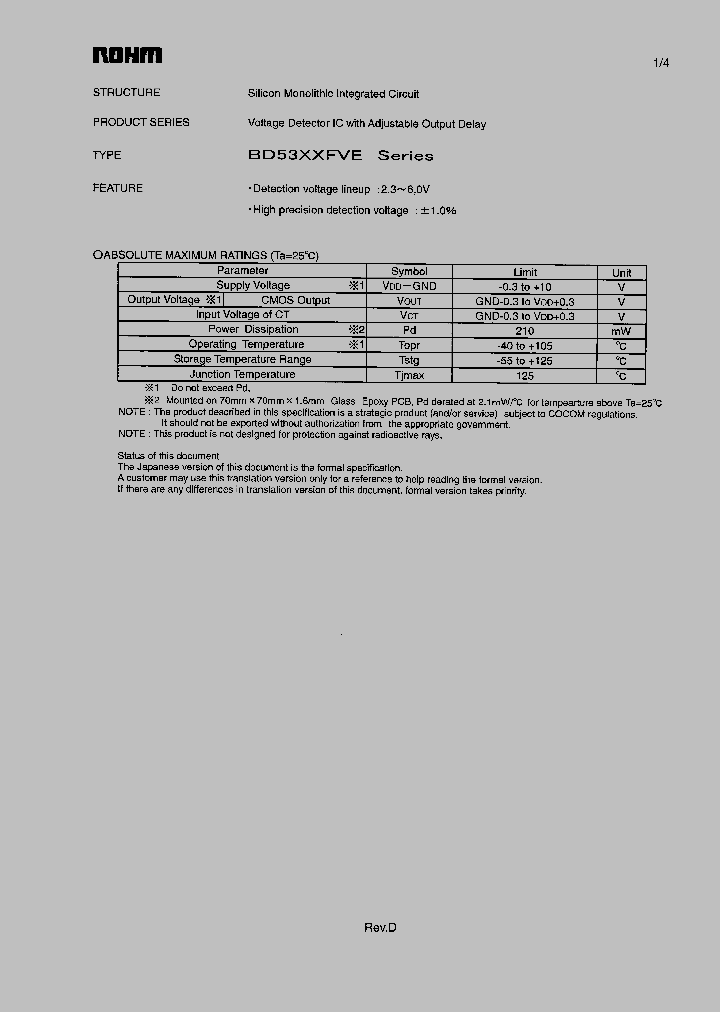 BD5323FVE_1160580.PDF Datasheet Download --- IC-ON-LINE