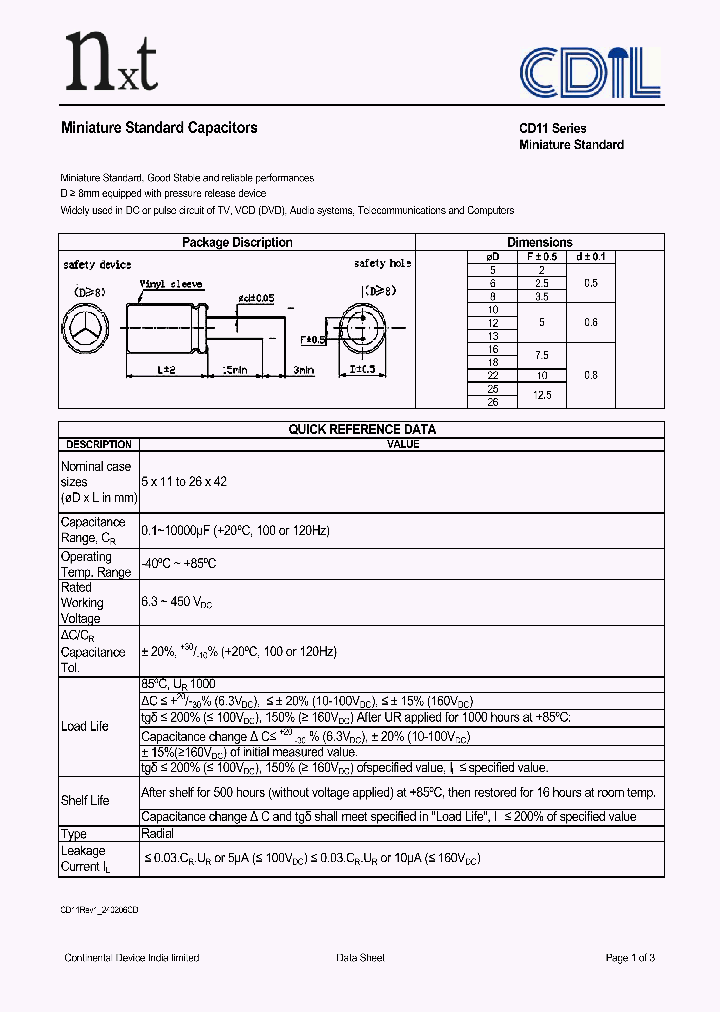 CD11_1136210.PDF Datasheet Download --- IC-ON-LINE