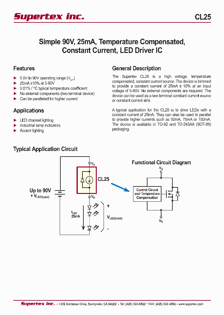 CL25_1138051.PDF Datasheet Download --- IC-ON-LINE