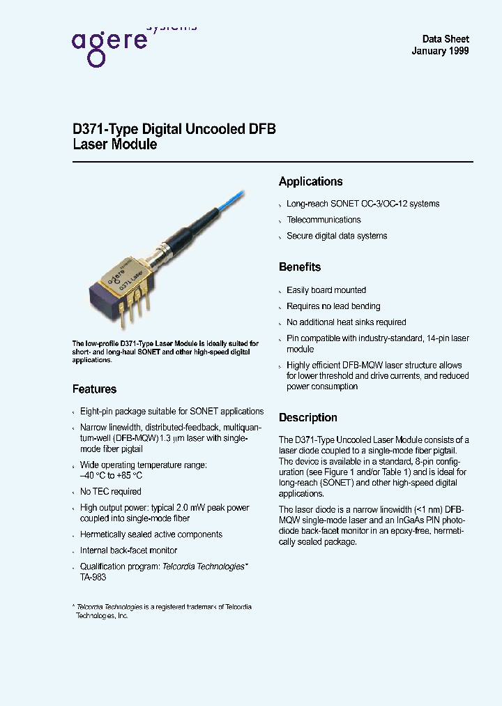 D371_1065012.PDF Datasheet Download --- IC-ON-LINE
