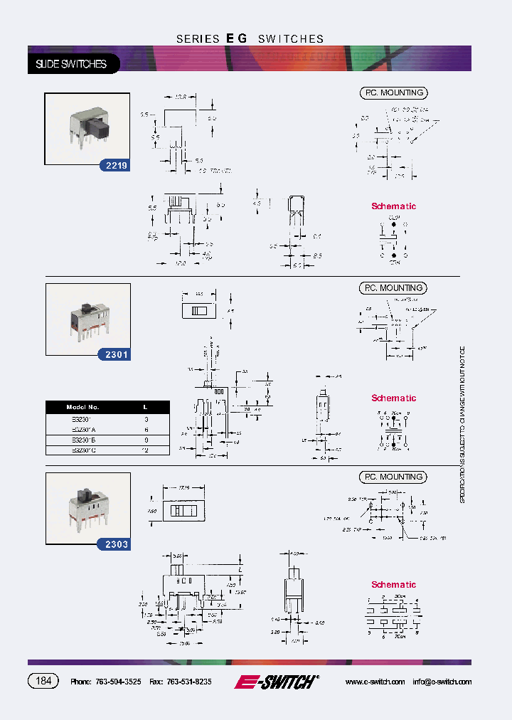 EG2305_1103026.PDF Datasheet Download --- IC-ON-LINE
