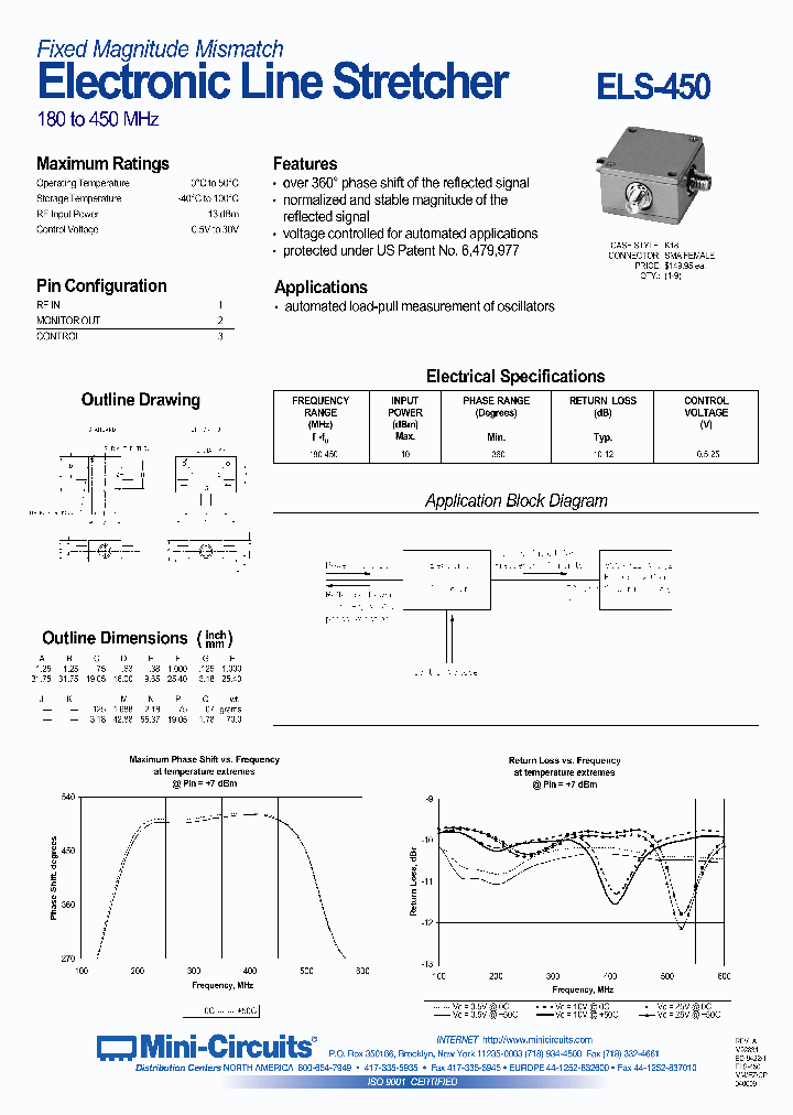 ELS-450_1236893.PDF Datasheet Download --- IC-ON-LINE