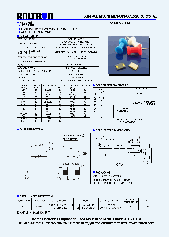 H13A_1023830.PDF Datasheet Download --- IC-ON-LINE