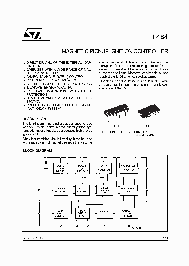 L484_802029.PDF Datasheet Download --- IC-ON-LINE