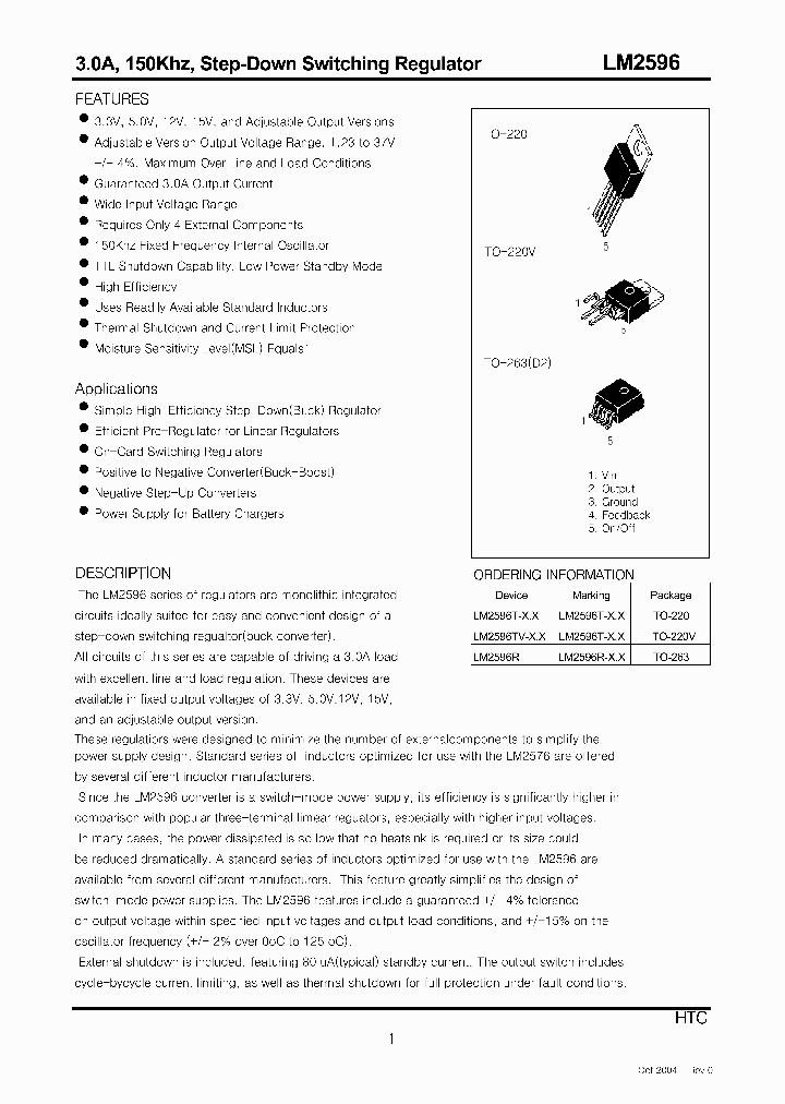 LM2596T-12_1154479.PDF Datasheet Download --- IC-ON-LINE
