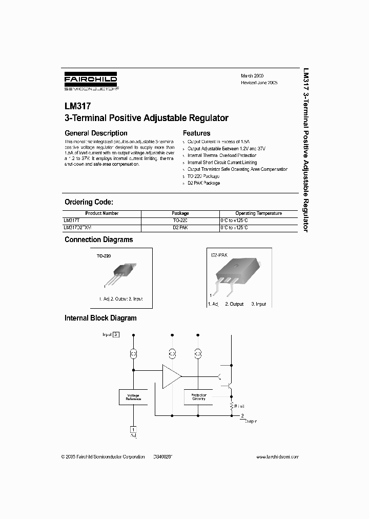 LM317D2TXM_727965.PDF Datasheet Download --- IC-ON-LINE