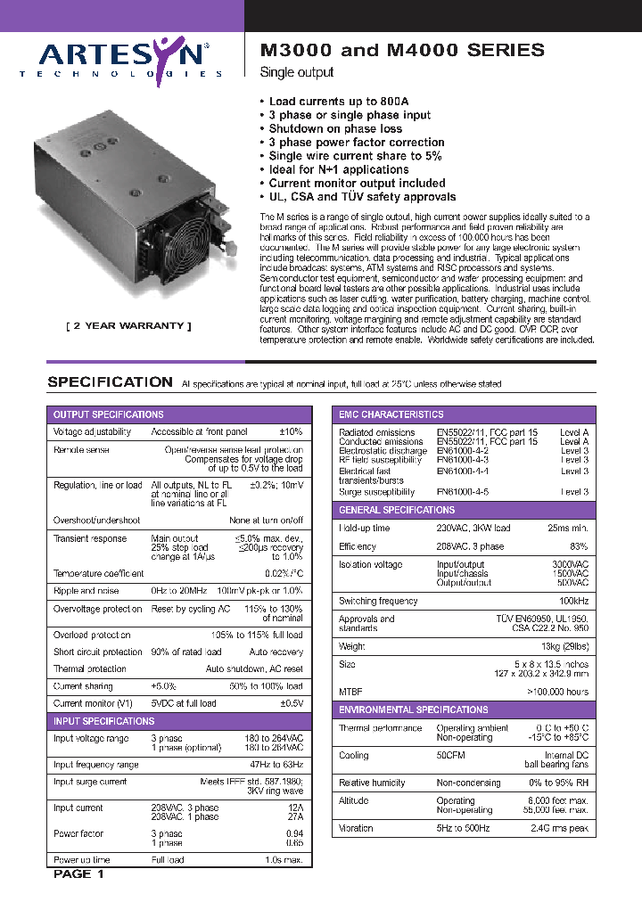 M3000-26-0_671786.PDF Datasheet Download --- IC-ON-LINE