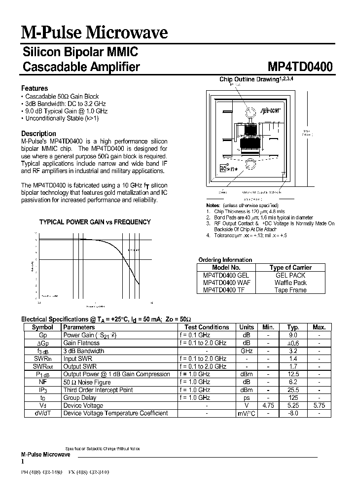 MP4TD0400WXF_1282425.PDF Datasheet Download --- IC-ON-LINE