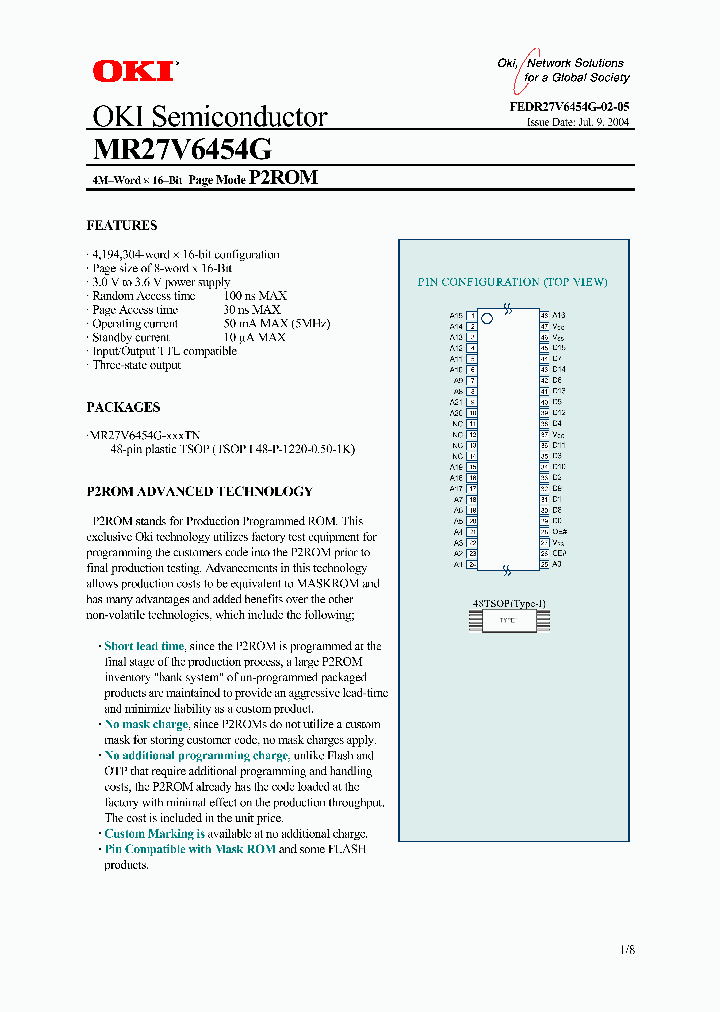 MR27V6454G-XXXTN_1283301.PDF Datasheet Download --- IC-ON-LINE