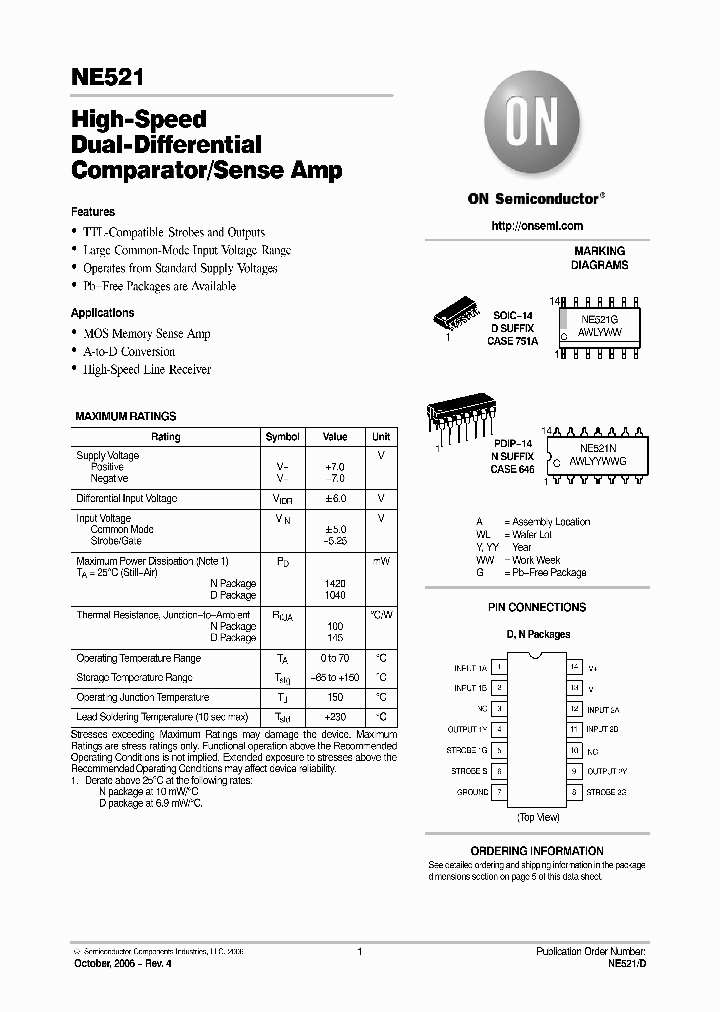 NE521_1081800.PDF Datasheet Download --- IC-ON-LINE
