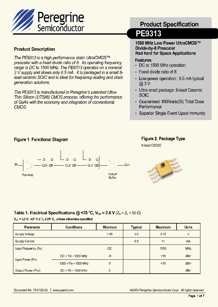 Pe9313 Ek1295042pdf Datasheet Download Ic On Line