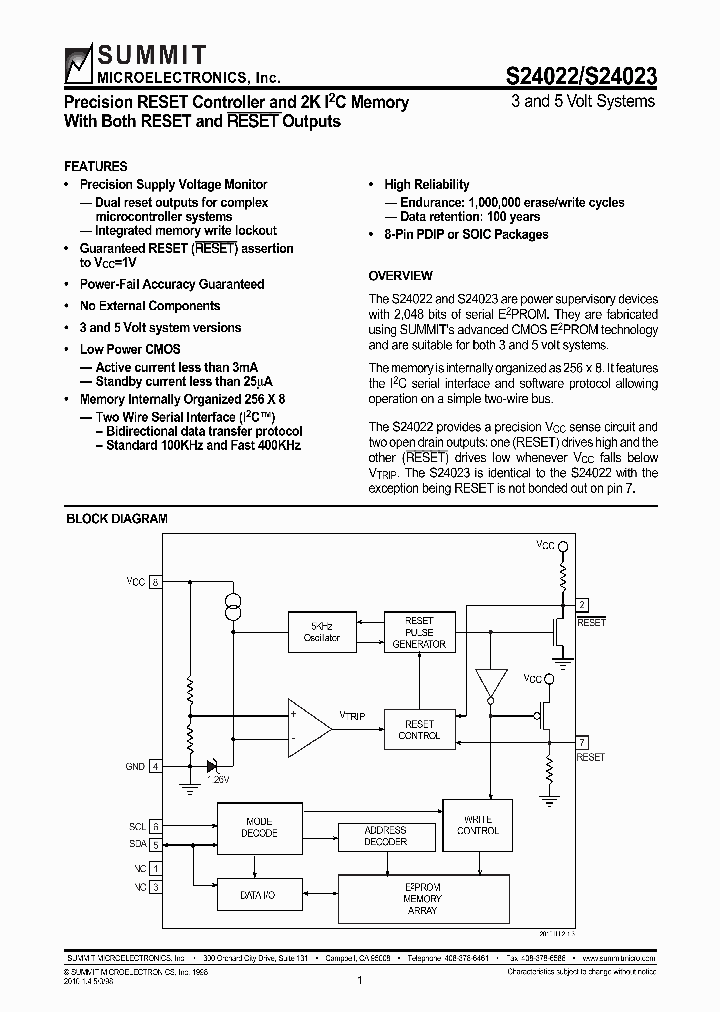 S24022_1032541.PDF Datasheet Download --- IC-ON-LINE
