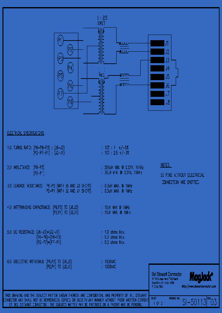 SI-50113_1104652.PDF Datasheet Download --- IC-ON-LINE