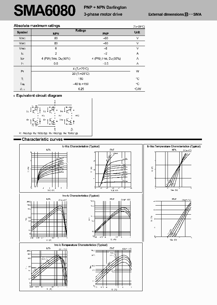 SMA6080_1173643.PDF Datasheet Download --- IC-ON-LINE