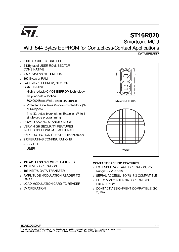 ST16R820_1317261.PDF Datasheet Download --- IC-ON-LINE