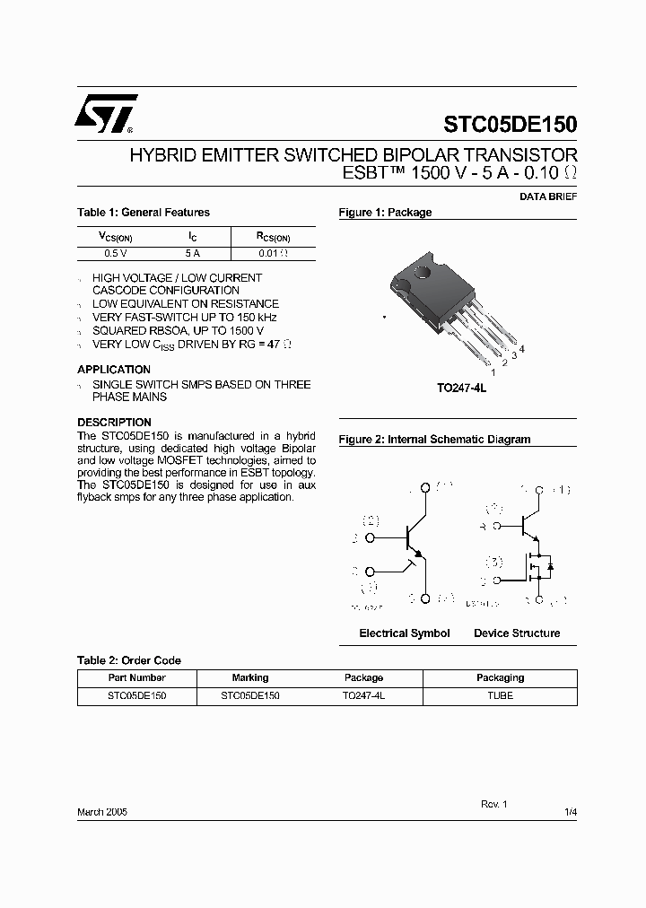 STC05DE150_1317944.PDF Datasheet Download --- IC-ON-LINE