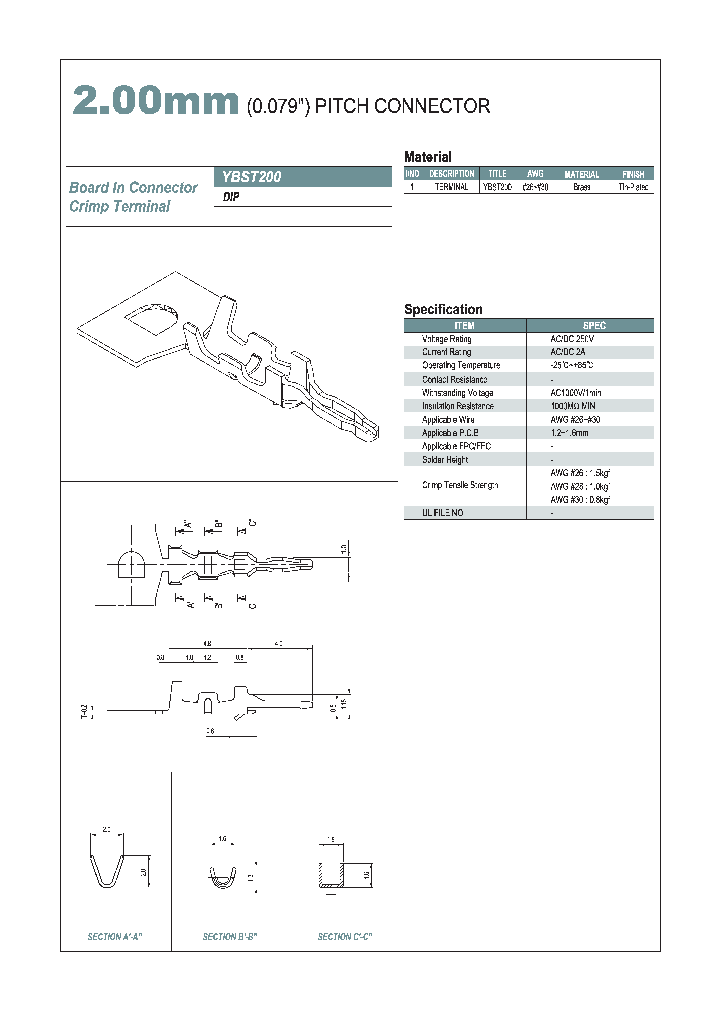 YBST200_1338588.PDF Datasheet Download --- IC-ON-LINE