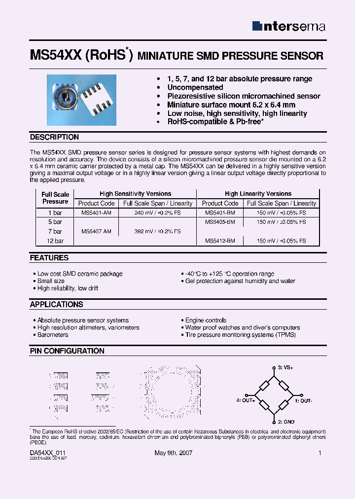 MS54XX_4144553.PDF Datasheet Download --- IC-ON-LINE