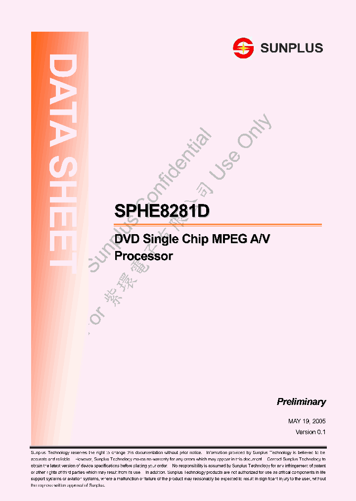 SPHE8281D_4147691.PDF Datasheet Download --- IC-ON-LINE