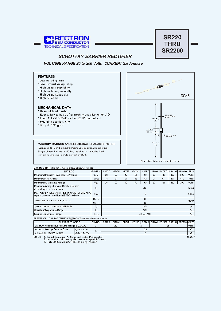 SR220_4128569.PDF Datasheet Download --- IC-ON-LINE