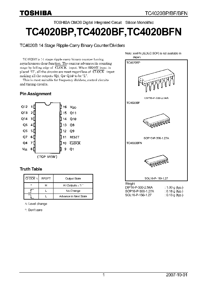 TC4020BP07_4132658.PDF Datasheet Download --- IC-ON-LINE